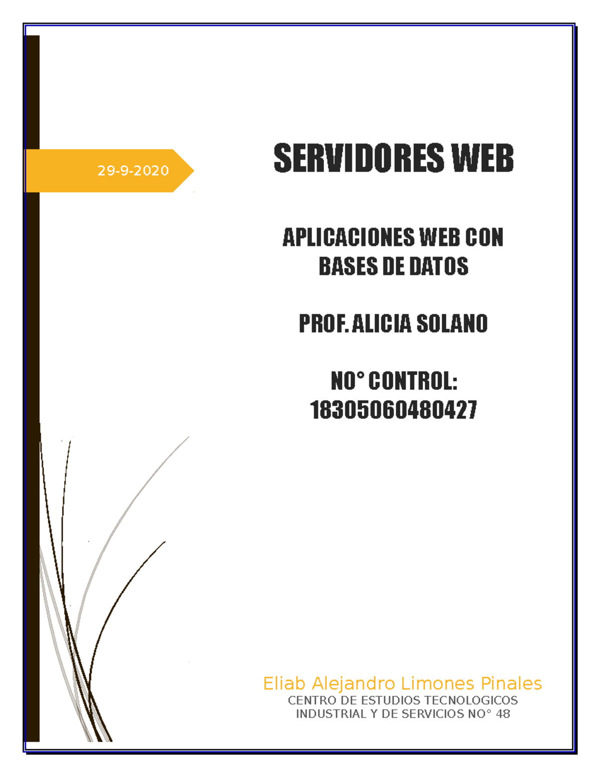 Servidores Web - Apuntes 1 - 29-9-2020 SERVIDORES WEB APLICACIONES WEB ...