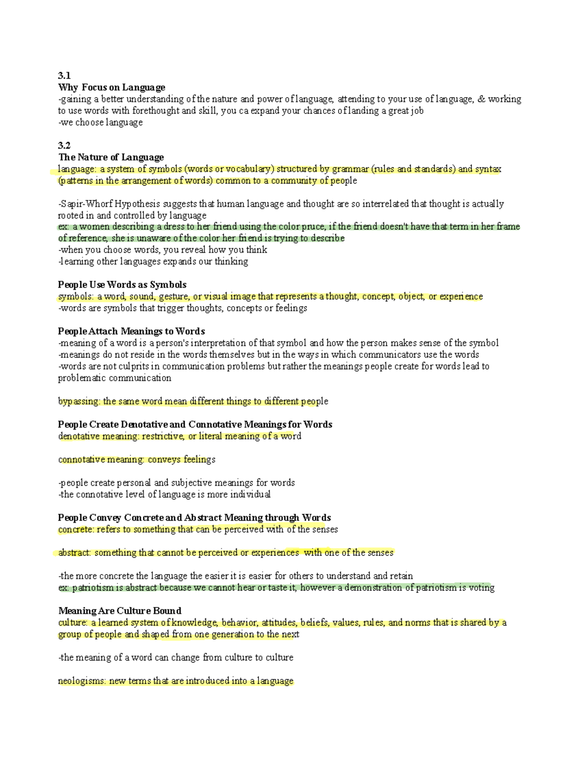 Chp 3.Understanding Verbal Messages - 3. Why Focus on Language -gaining ...