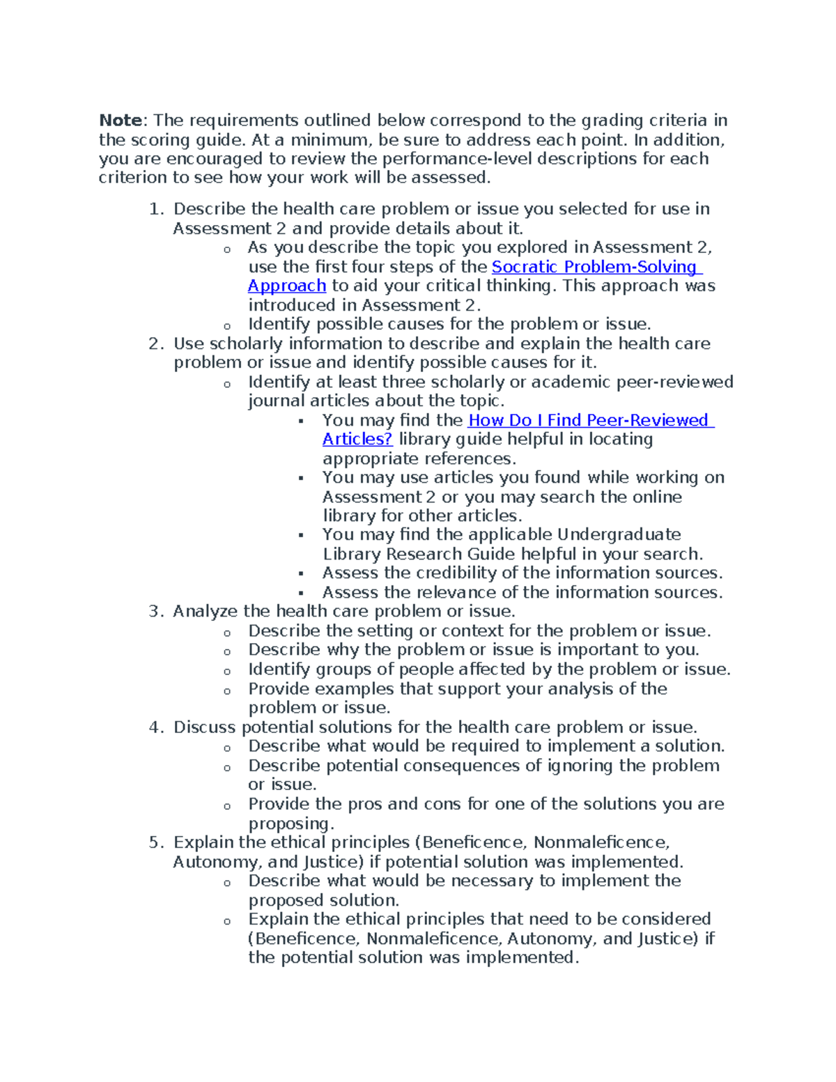 Paper 4 instructions - Essay - Note: The requirements outlined below ...