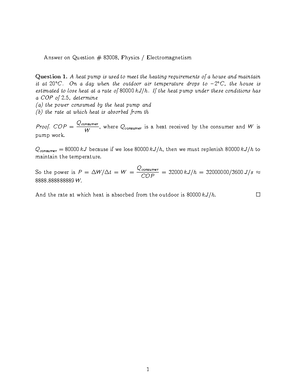 Tut and exercises Steam Generators performance part 1 - Examples and ...