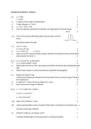 Foundations of Optics - Visual Optics MCQ questions with answers - MCQ ...