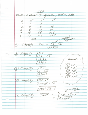 IA7 1 - Notes on how to do the problems along with example problems ...