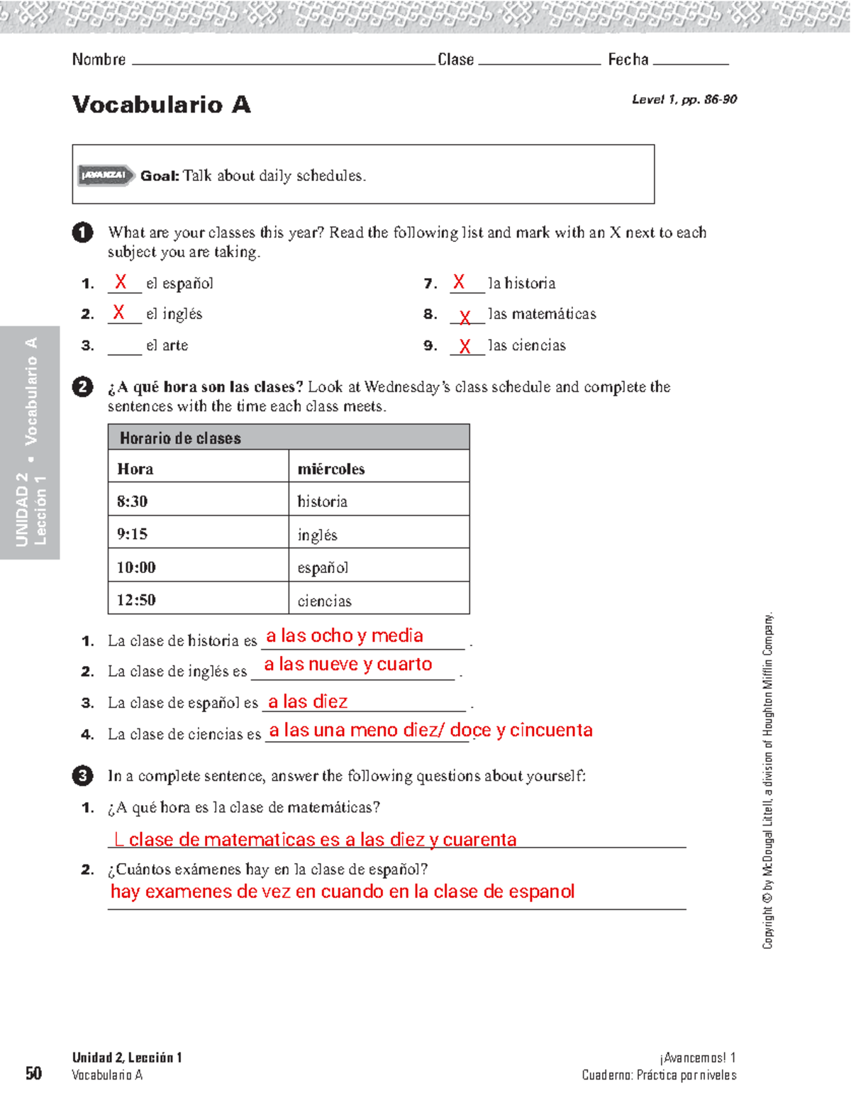 Kami Export - Aaliyah Casnave - Sp1 Chapter 2 WB - Vocabulario A Level ...
