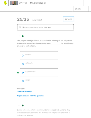 Visual milestone 3 - 1 CONCEPT Sources of Inspiration 21/21 that's 100% ...