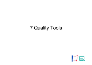 7 QC Tools - 7 QC TOOLS • 7 QC TOOLS :- It is basically a problem ...