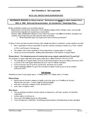 Soil Chem Part 3 - Lecture - Soil Chemistry Part 3. Sorptive properties ...