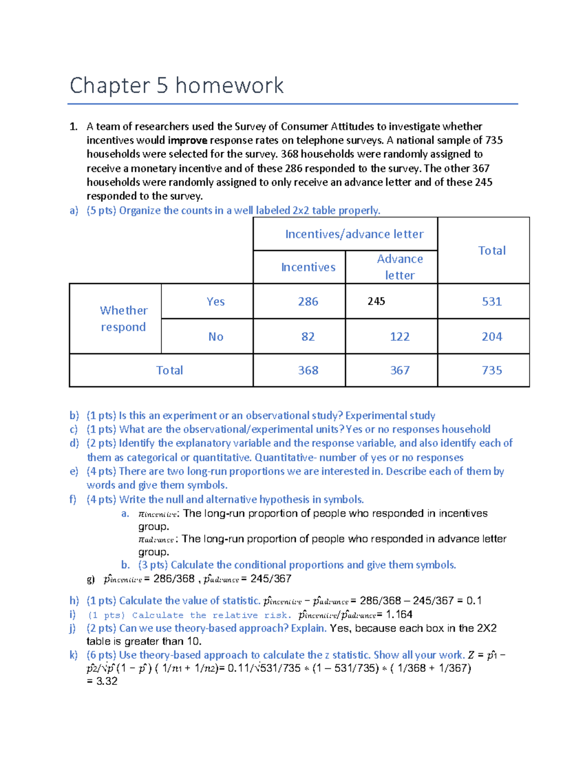 Chapter 5 Homework - Chapter 5 homework A team of researchers used the Survey of Consumer ...