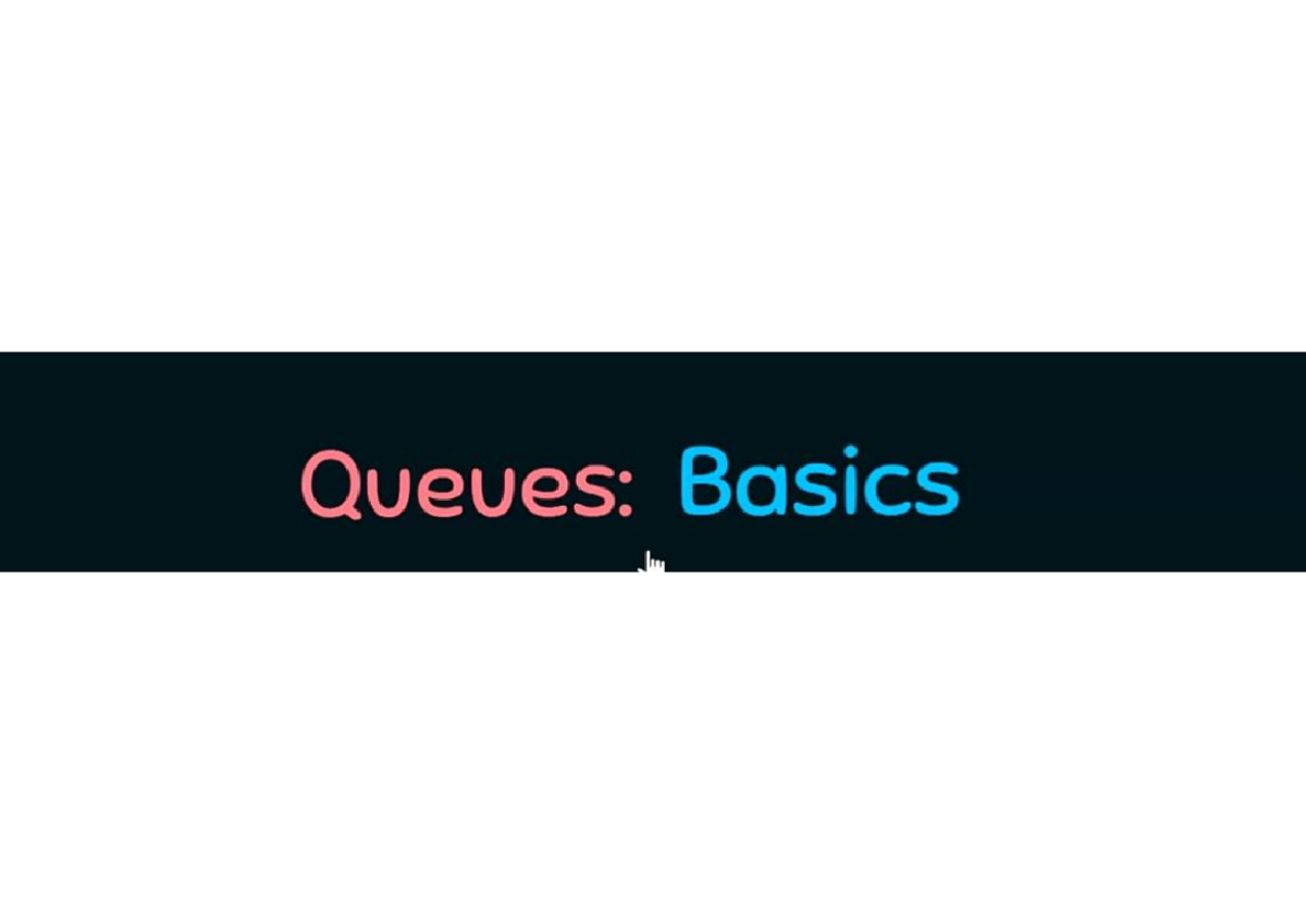 Introduction to Queue - data structure - ITVL1X0 - Studocu