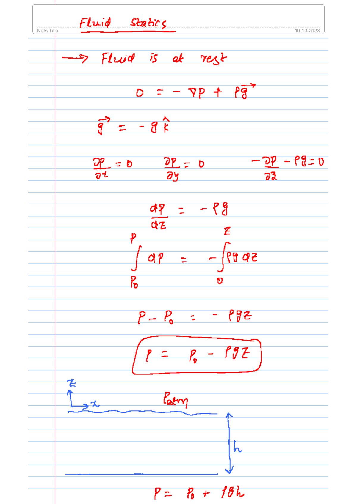 Fluids - fluid mechanics - Studocu