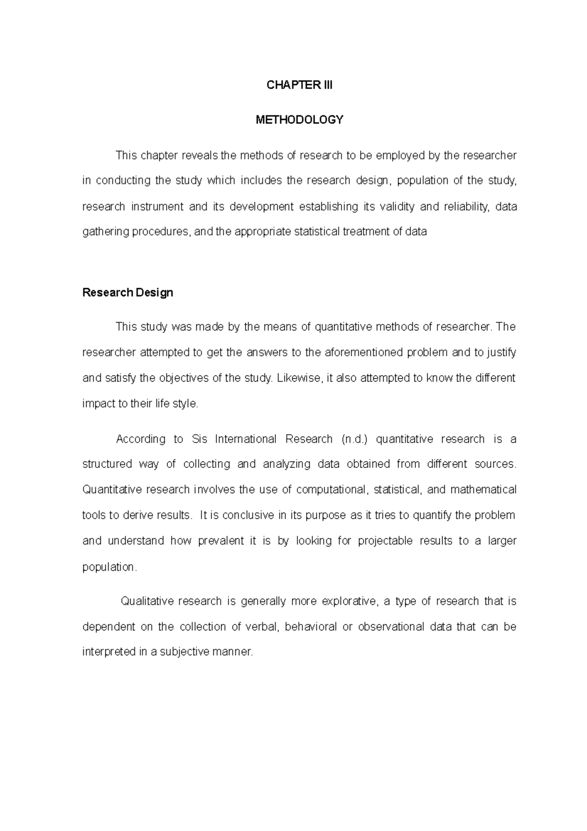 Chapter-3 compress - CHAPTER III METHODOLOGY This chapter reveals the ...