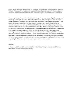 [Solved] Now that youve completed the activity revisit the question Is ...