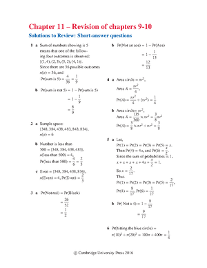 Chapter 10 worked solutions - Chapter 10 – Counting Methods Solutions ...