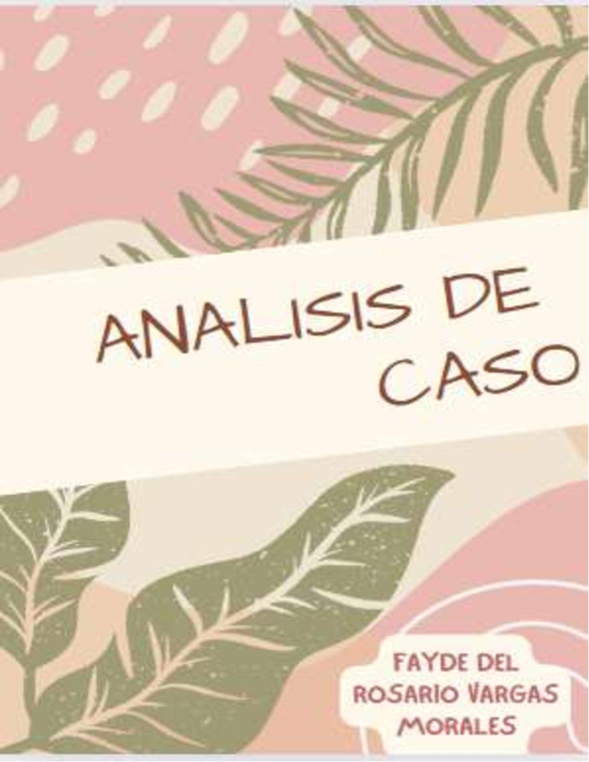 Evidencia GA3-220601501-AA1-EV01. Análisis de caso de situaciones que ...