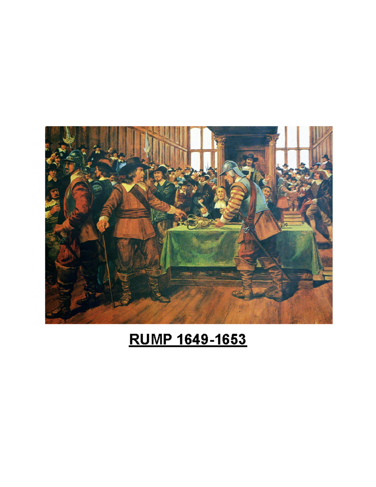 RUMP 1649-1653 - Lecture notes 2 - RUMP 1649- Theme Positive Negative ...