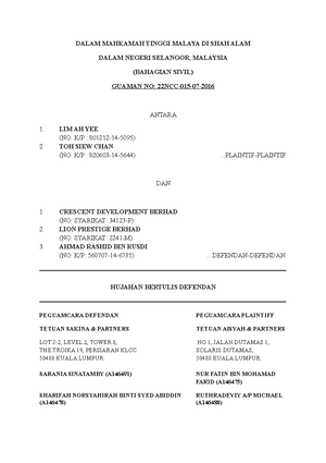 Dato' Gopal Sri Ram v Dato' C Vijaya Kumar & Ors - Dato’ Gopal Sri Ram ...