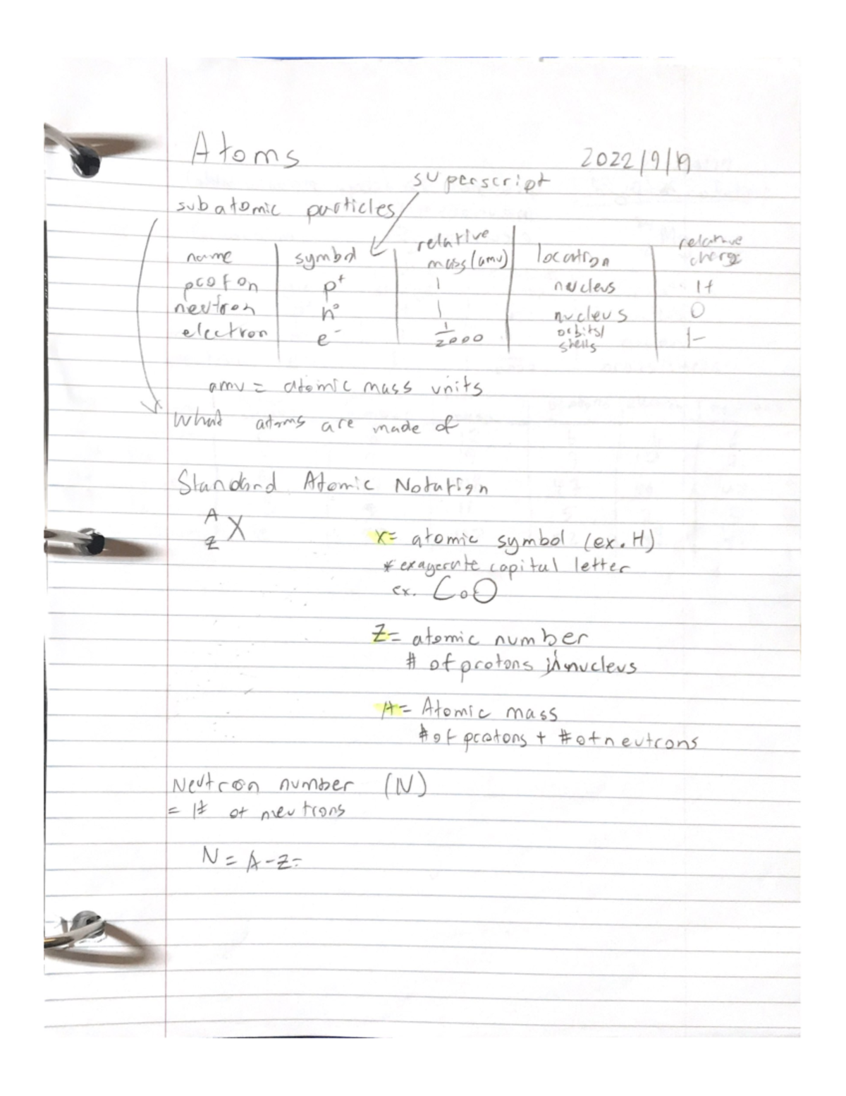 Chem Notes - Studocu