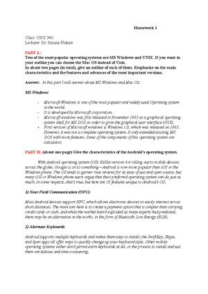 KC H2 - Assignment 2 of prof Fluture. Familiarization of linux commands - Lecturer: Dr. Simina ...