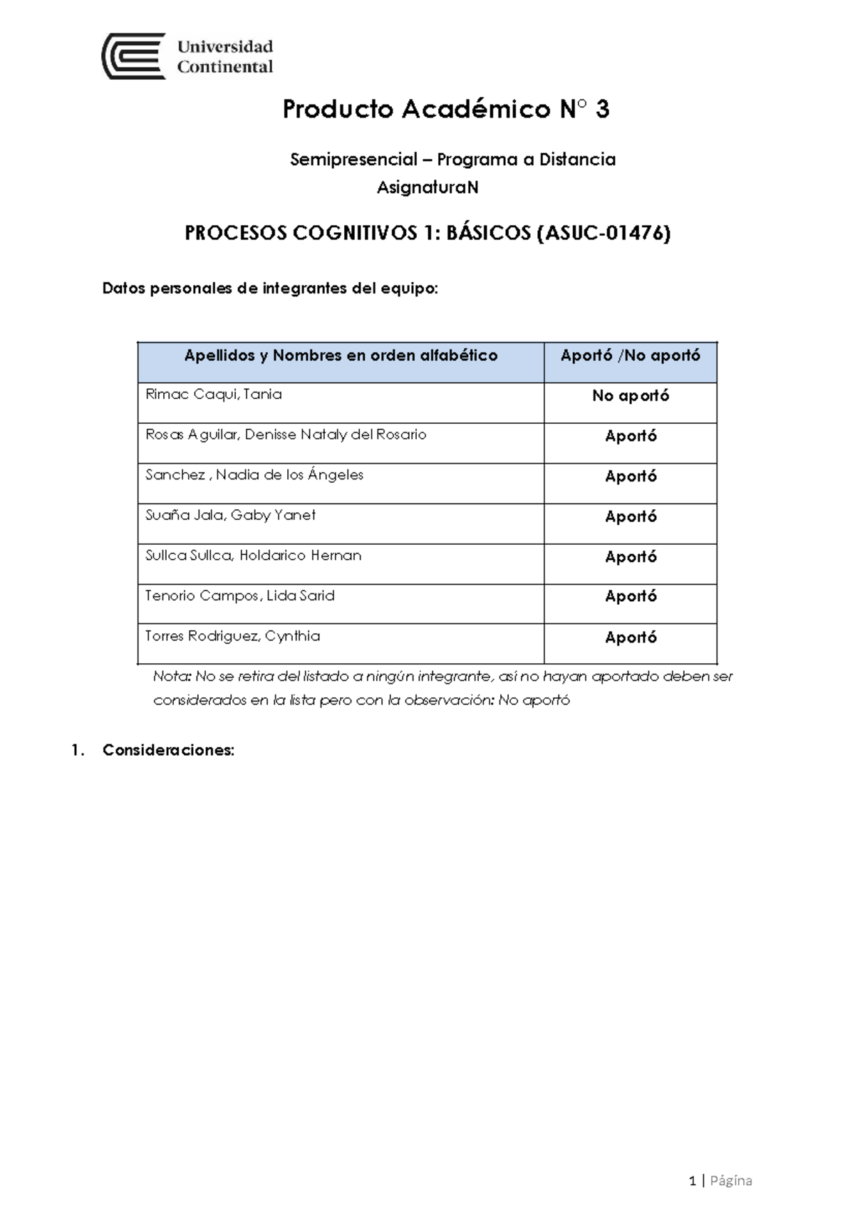 Producto Académico N°3 2023 10 - Producto Académico N° 3 Semipresencial – Programa a Distancia ...