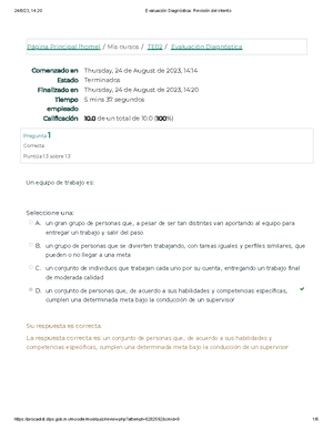 Evaluacion-u2-trabajo-en-equipo compress - PreguntaPregunta IncorrectaIncorrecta Puntúa 0 sobre ...
