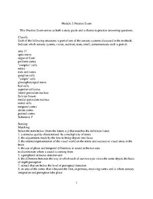 Module 1, Lecture 2 - Lecture 2 notes Learning objectives 1. Explain ...