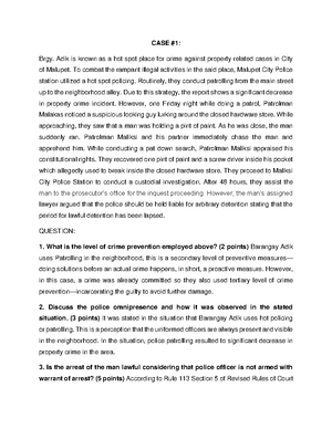 Rules on Evidence - Philippine Criminal Justice System - La Salle ...