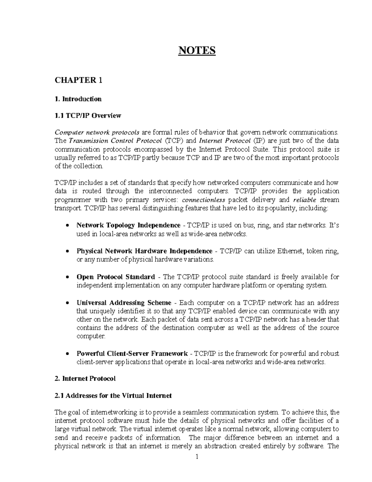 HTML Completenotes - html JavaScript - NOTES CHAPTER 1 Introduction 1 ...