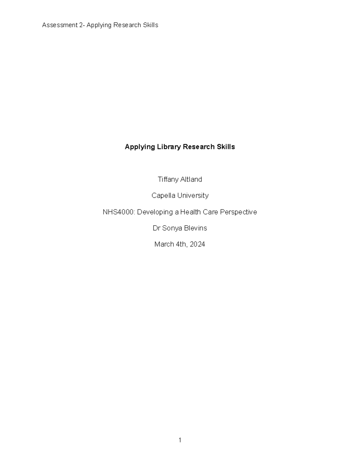 Assessment-2 Capella - Assessment 2- Peer Reviewed Annotated Bib ...
