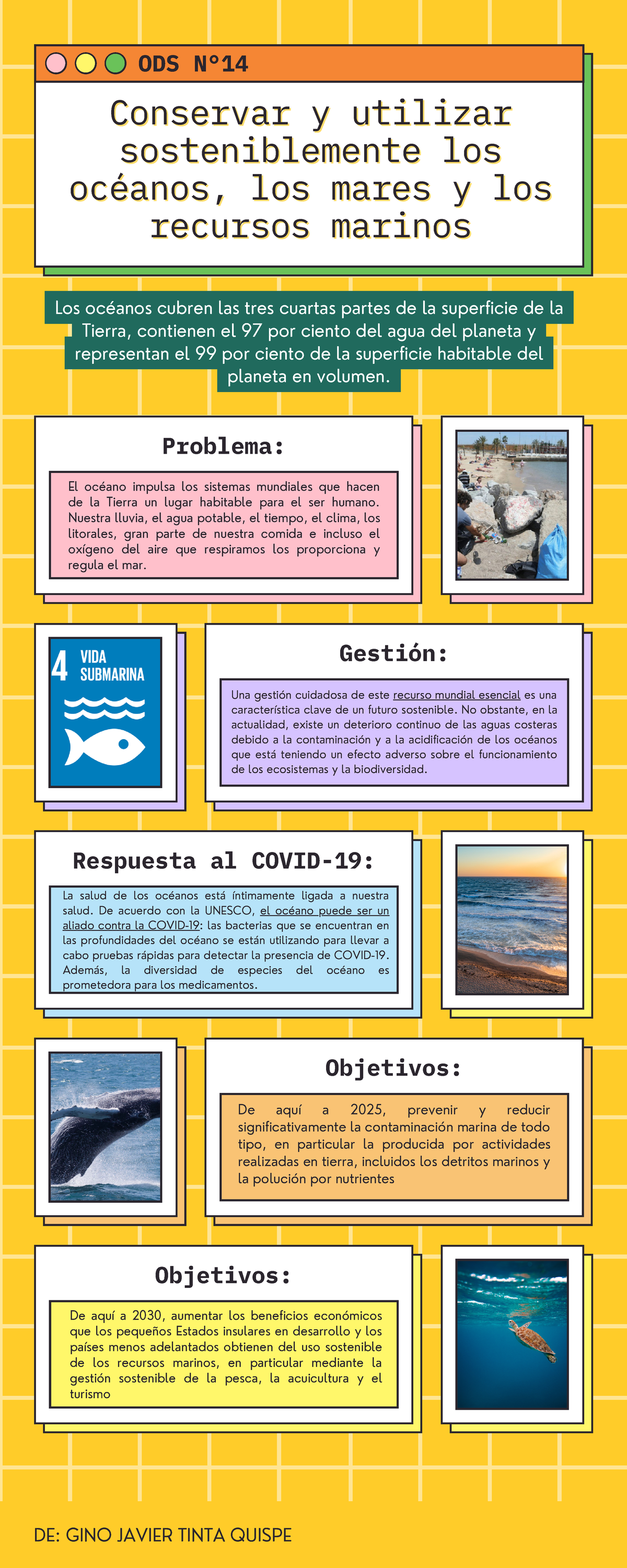 Semana 14 - Tema 1 Tarea - Infografía Los 17 ODS de Gino Tinta - DE ...