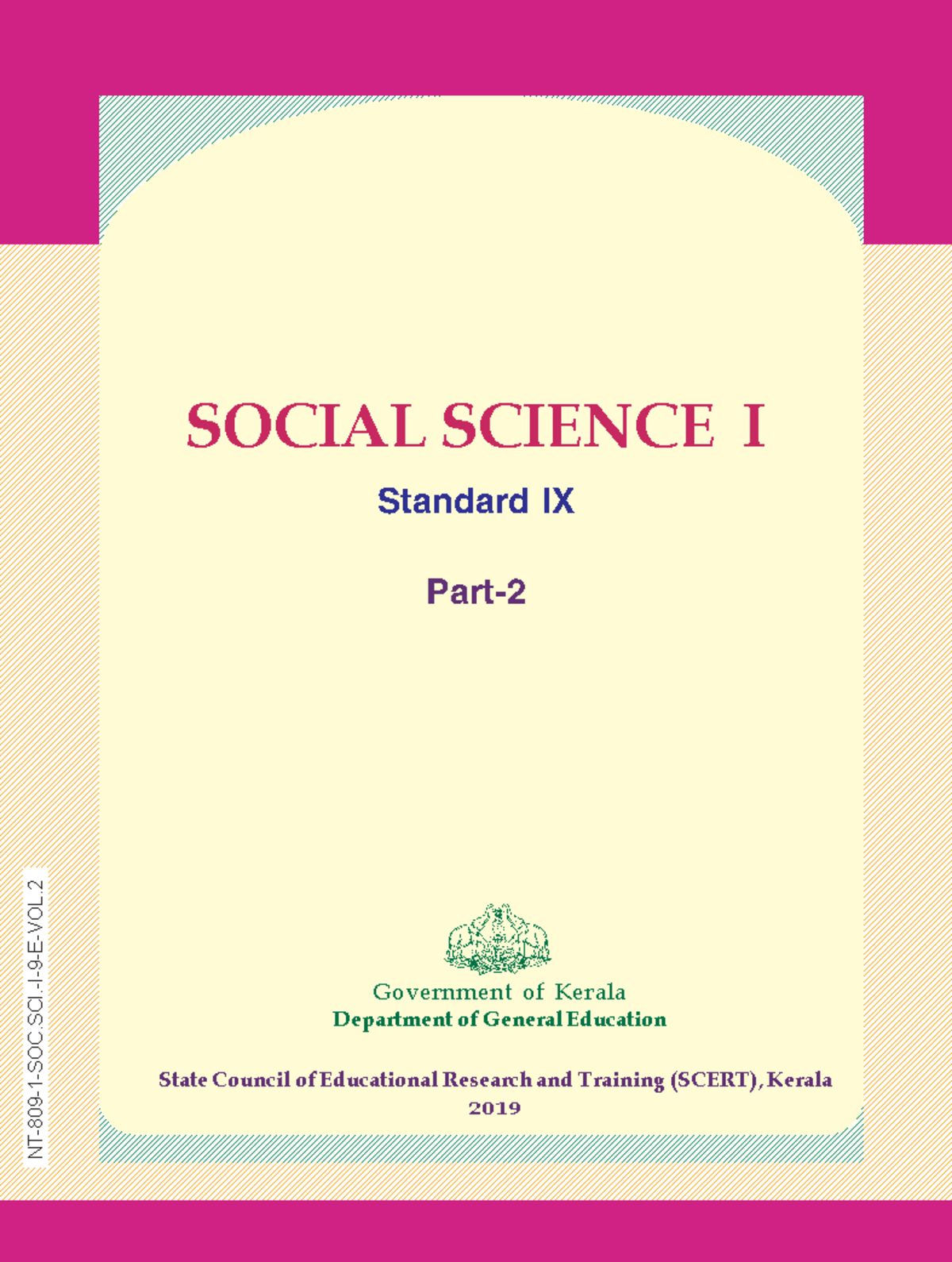 9 e socialscience 1 part1 - SOCIAL SCIENCE I Standard IX State Council of Educational Research ...