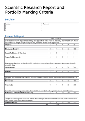 Science extension year 12 sample assessment task scientific research ...