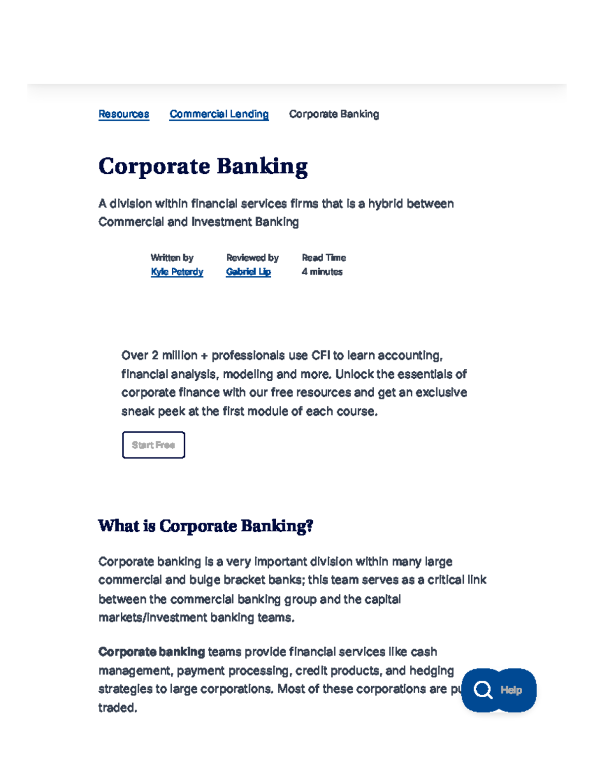 BI-302 Chapter-2(Corporate Banking - Overview, Business Banking ...