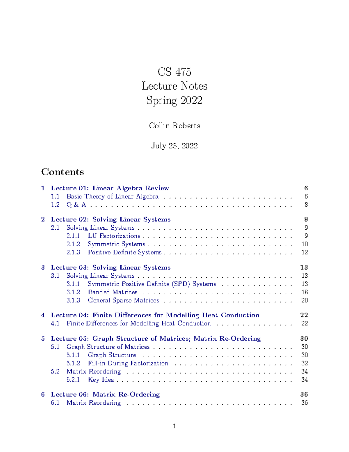 CS475-Lecture-Notes organized - Lecture Notes - CS - Spring - July 25 ...