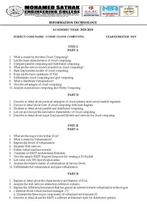 CS3591 Syllabus - CS3591 COMPUTER NETWORKS L T P C 3 0 2 4 COURSE OBJECTIVES: To understand the ...