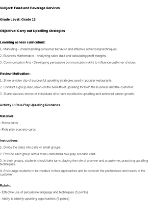 Project-Plan 1 Cookery - Proje ct Pla n Salads and Dressings Group ...