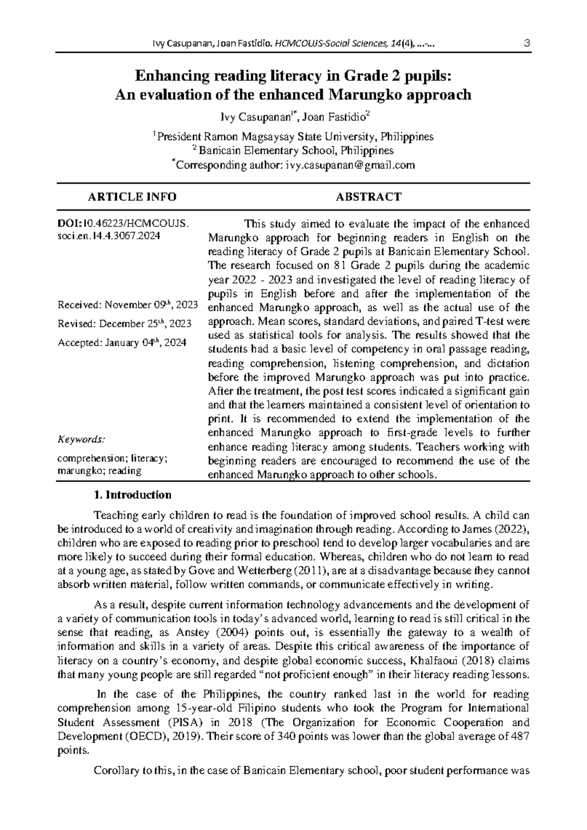 Document - n/a - Enhancing reading literacy in Grade 2 pupils: An ...