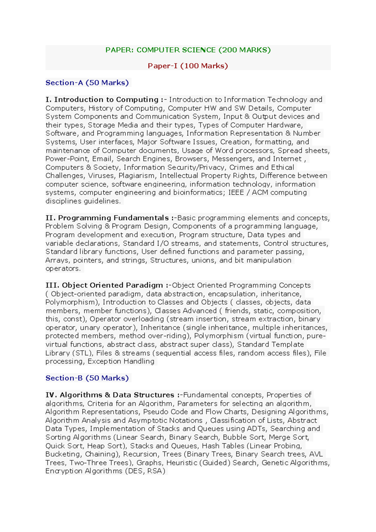 366731137-Computer-Science - PAPER: COMPUTER SCIENCE (200 MARKS) Paper ...
