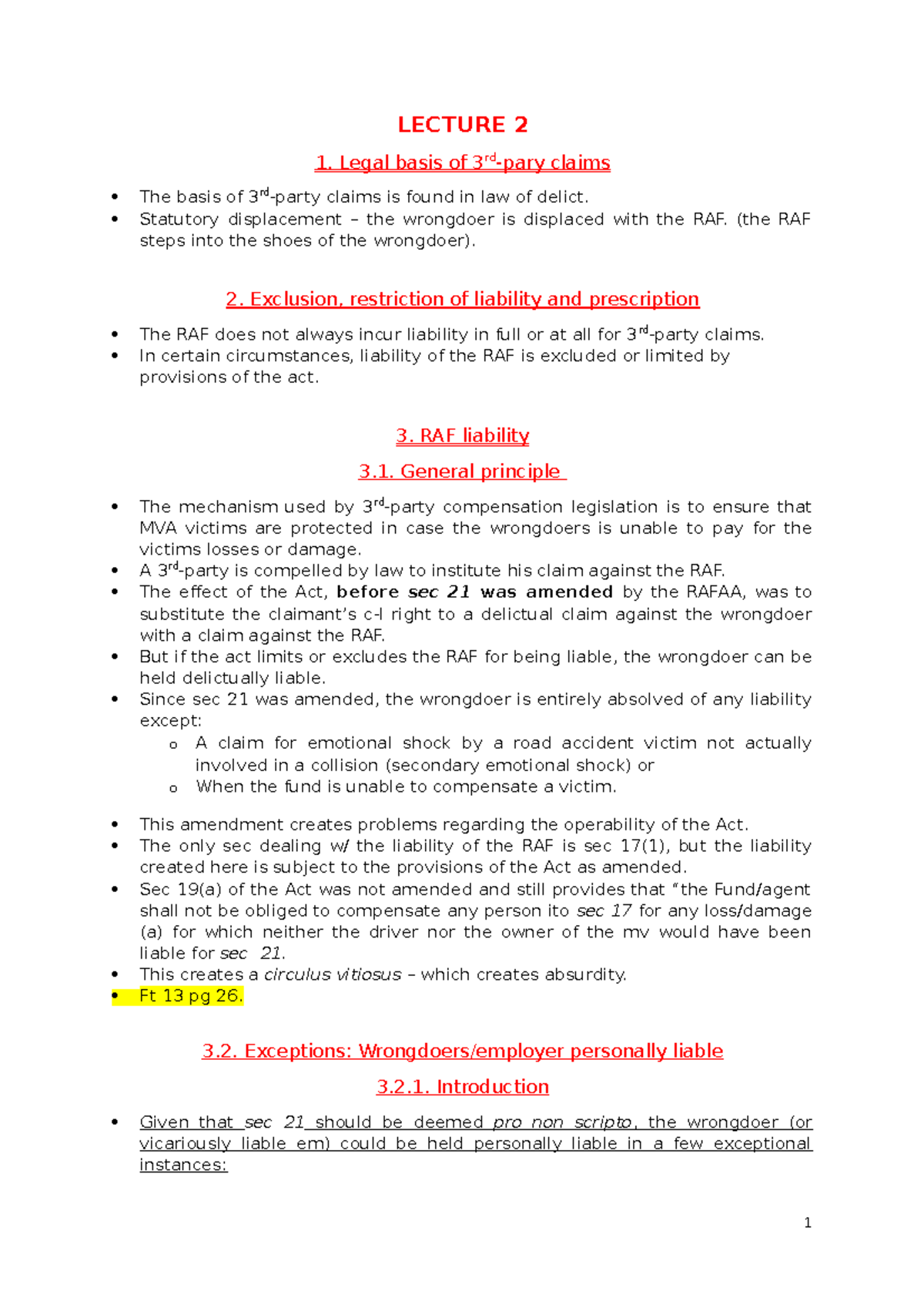 LTPC - Lecture 2 - LAW OF INSOLVENCY AND LIQUIDATION - LECTURE 2 1 ...