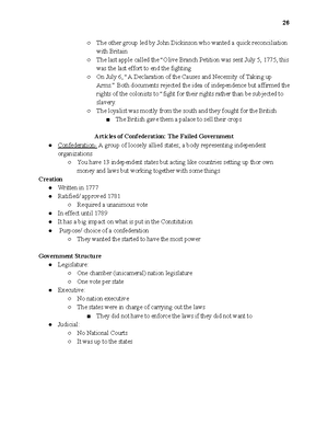 Early American Republic - EARLY AMERICAN REPUBLIC Outline ...