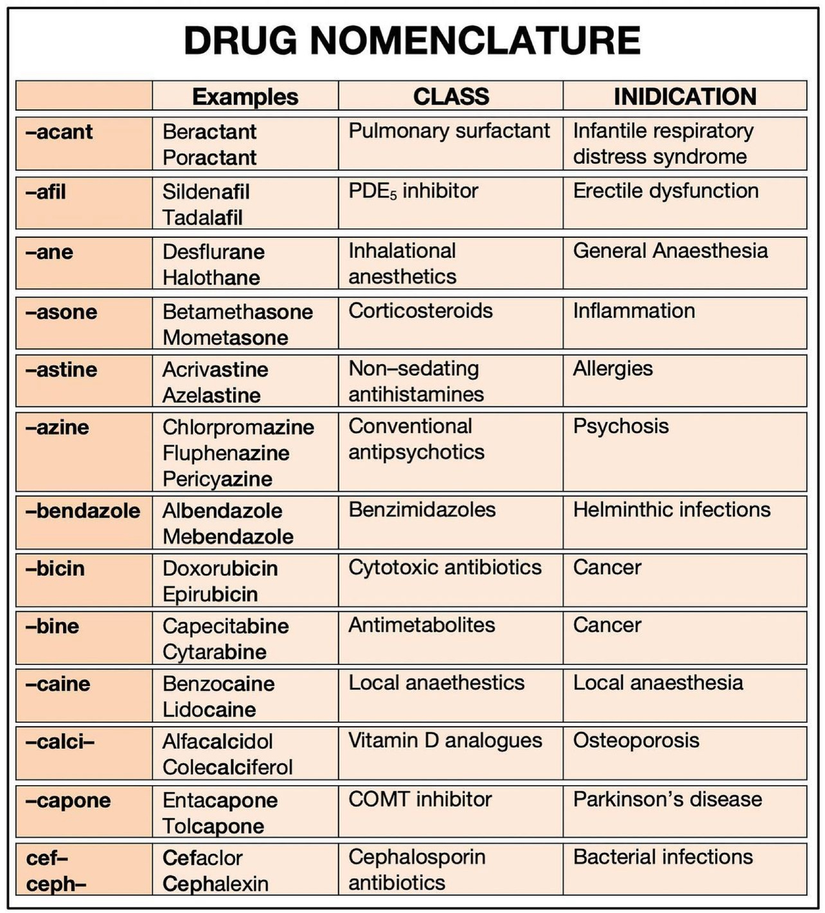 Drug Nomenclature - B.tech - MUHAMMAD ABBAS NASEEM - Studocu