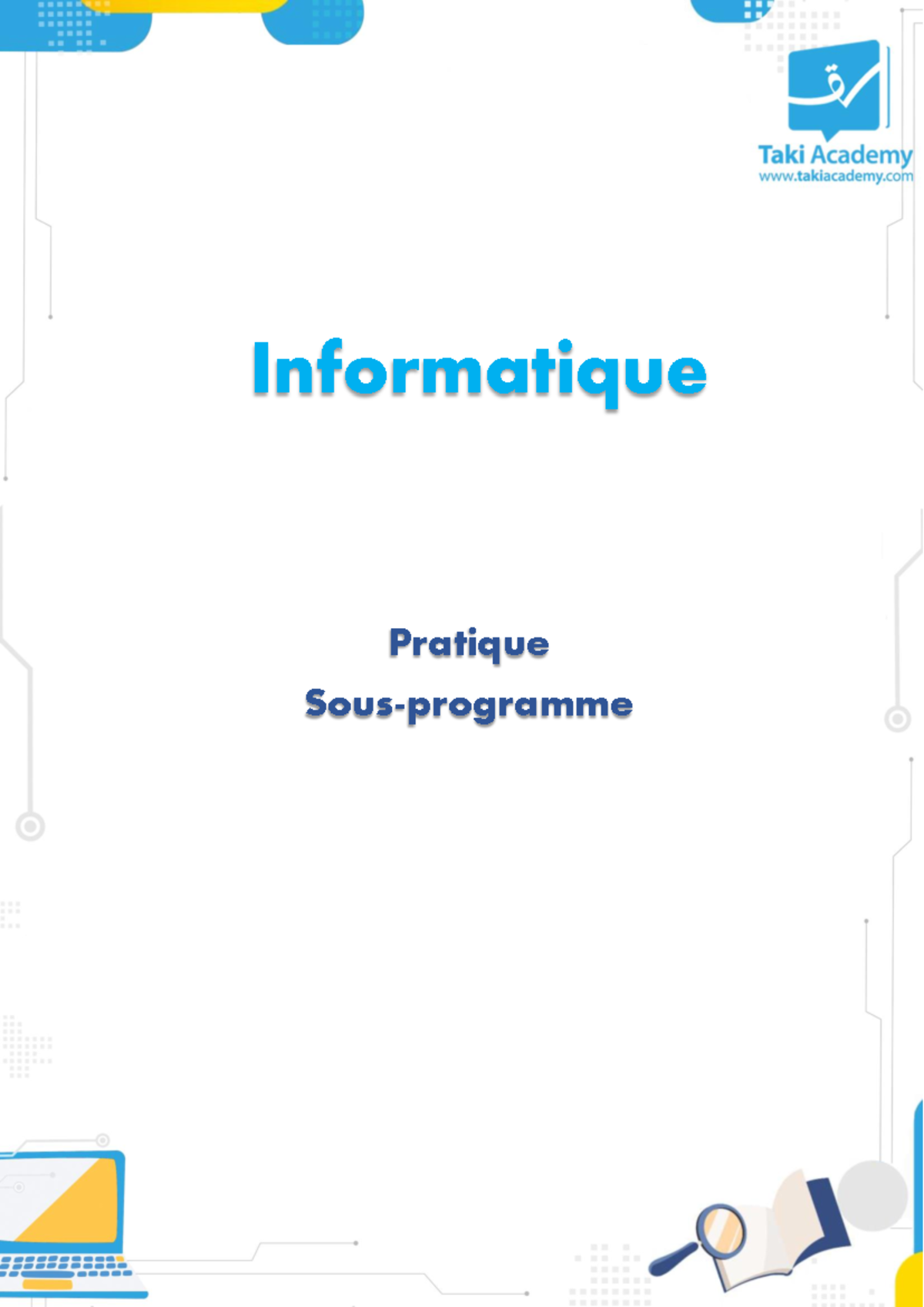 644a668aec09e Ennonce - python cours - Informatique Pratique Sous ...