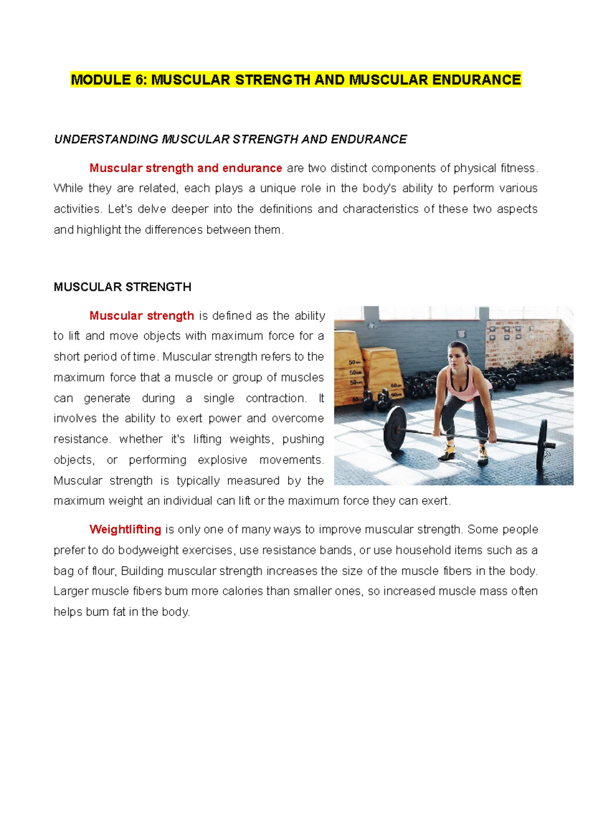 Pathfit-Report - This is our report notes in Course Phatfit 2 - MODULE ...