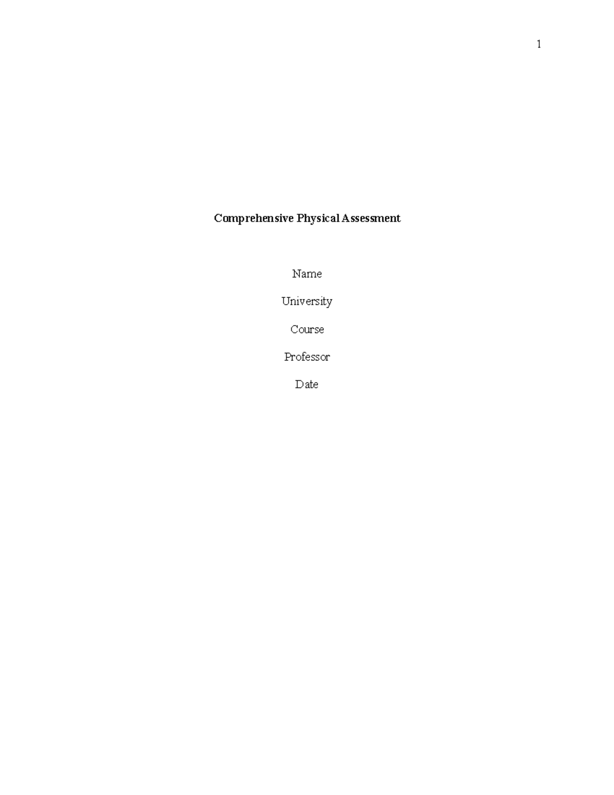 Comprehensive Physical Assessment Comprehensive Physical Assessment comprehensive-physical-assessment-comprehensive-physical-assessment
