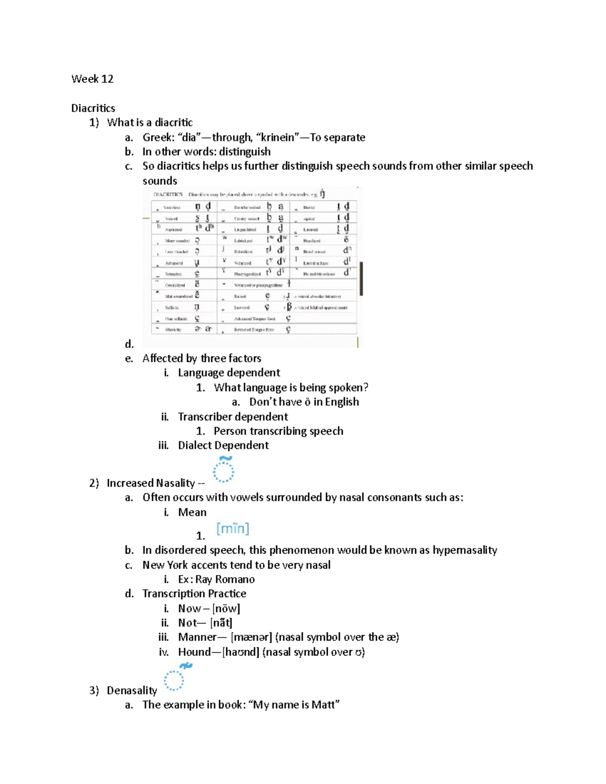 Week 12 - Lecture notes from Week 12 in this course. - Week 12 ...