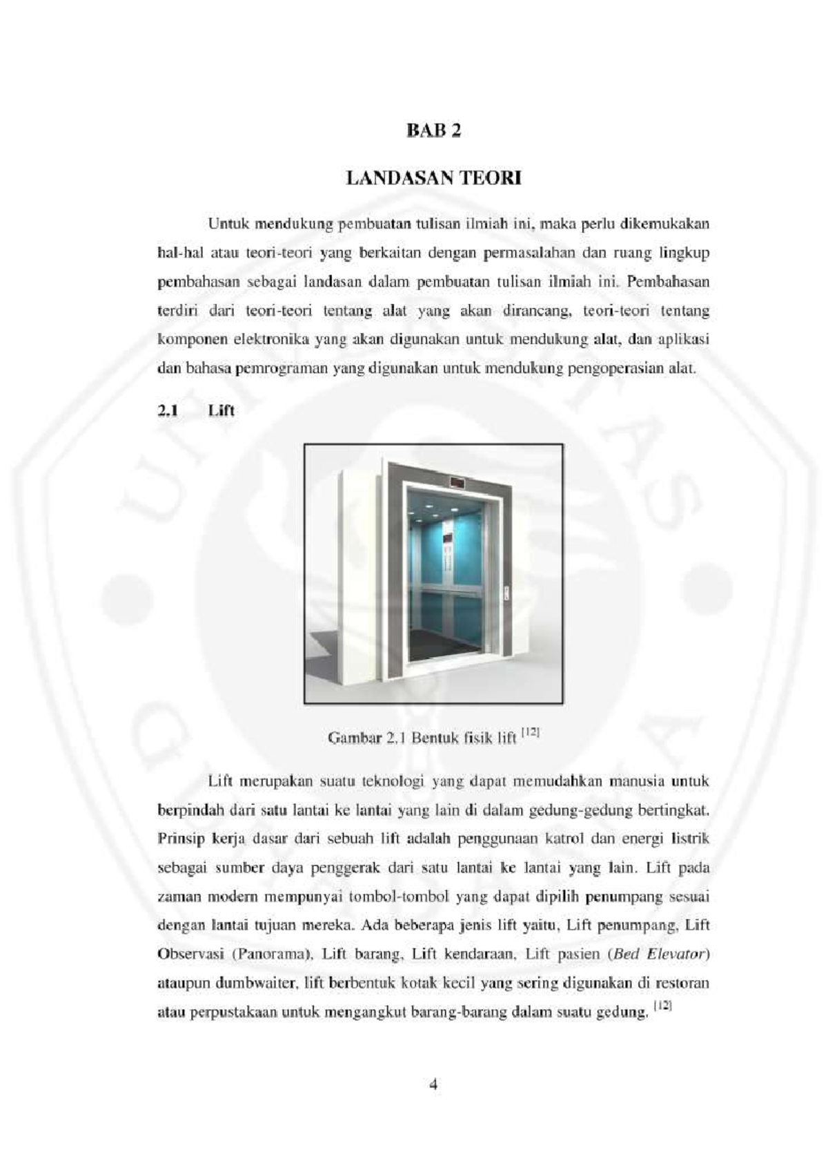 Chapter 2 Miniature Freight Elevator Based On Arduino Microcontroller