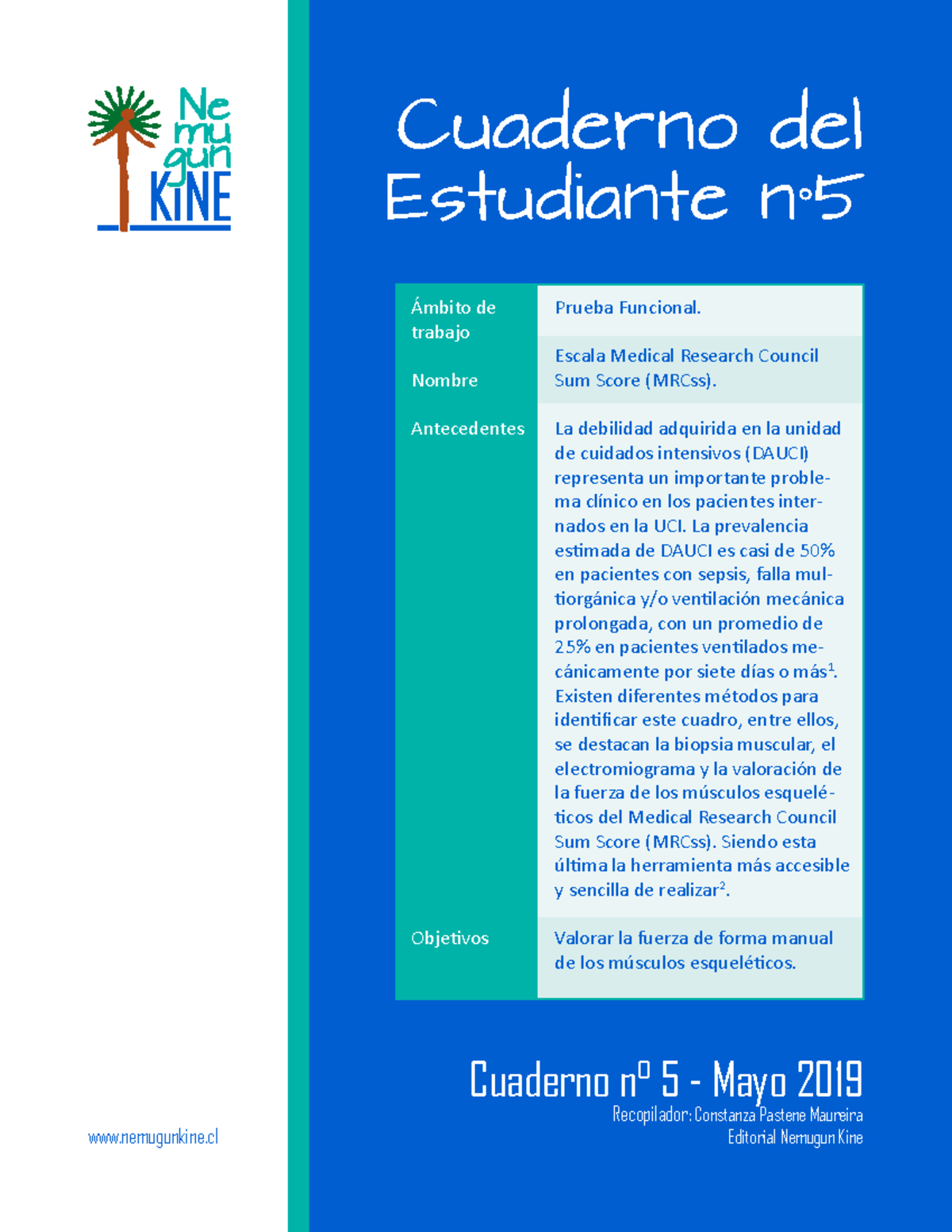 Cuaderno del Estudiante n05 - Cuaderno del Cuaderno n° 5 - Mayo 2019 ...
