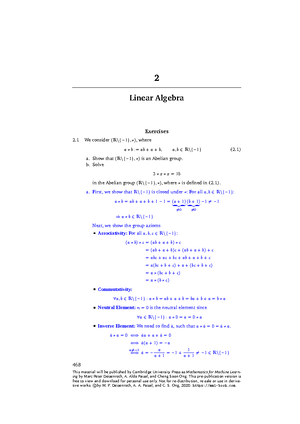 Assignment 5 - B. Ravindran The last layer of ANN is linear for and softmax for. (a) Regression ...