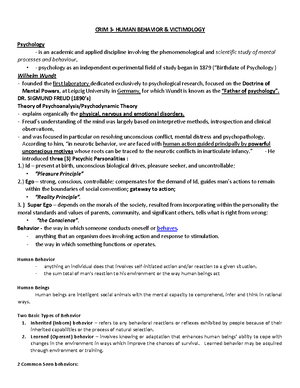 LEA-1 - Lecture notes - Law Enforcement Organization and Administration ...