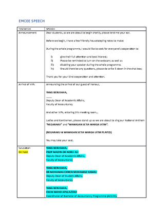 Script Emcee Simep (Siri-3) - Script Program Unhasy Siri 3 Masa Perkara Catatan 8 Pembukaan ...