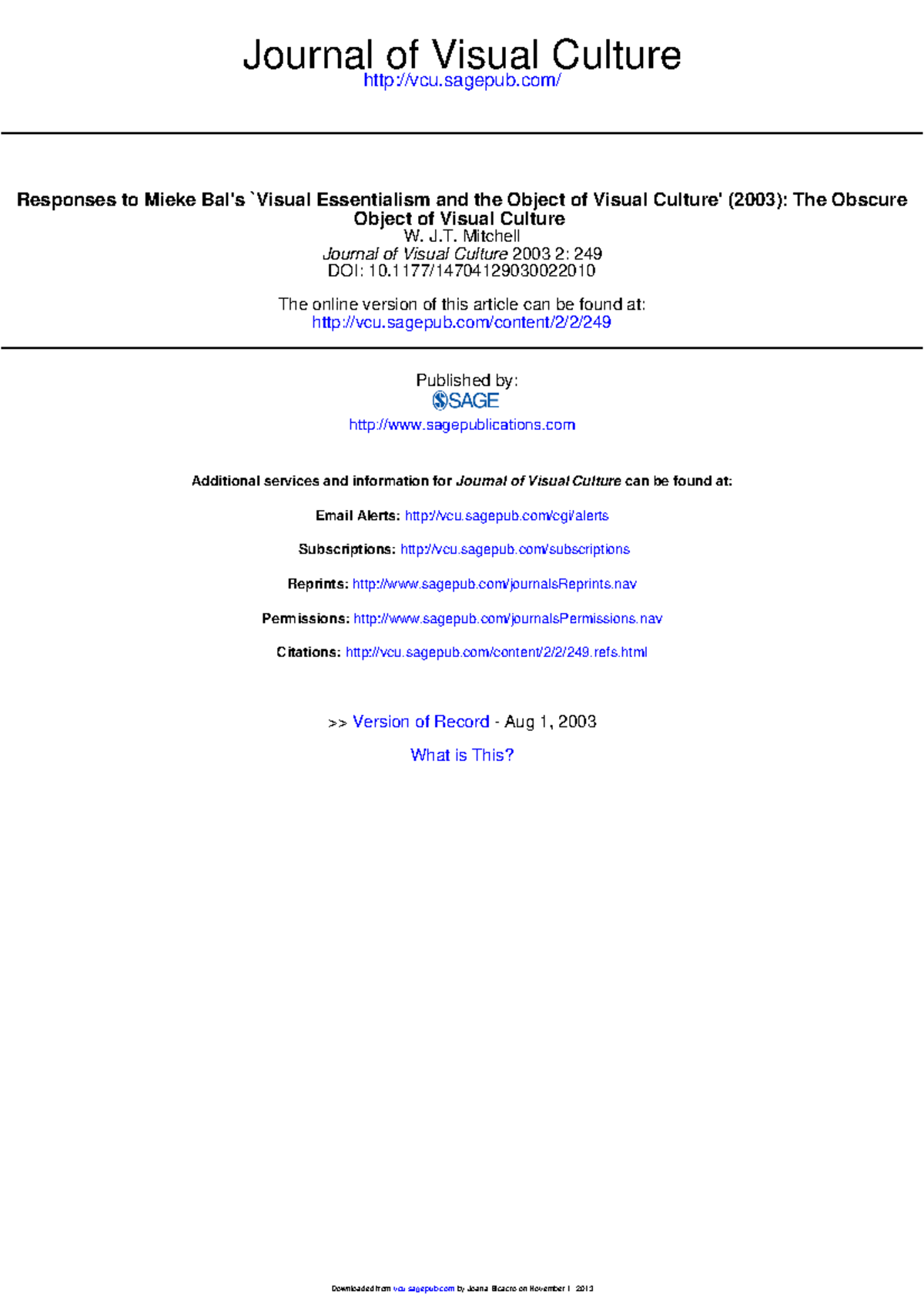 Sessao 02. auxiliar. Mitchell-response-Bal-249 - vcu.sagepub/ Journal ...