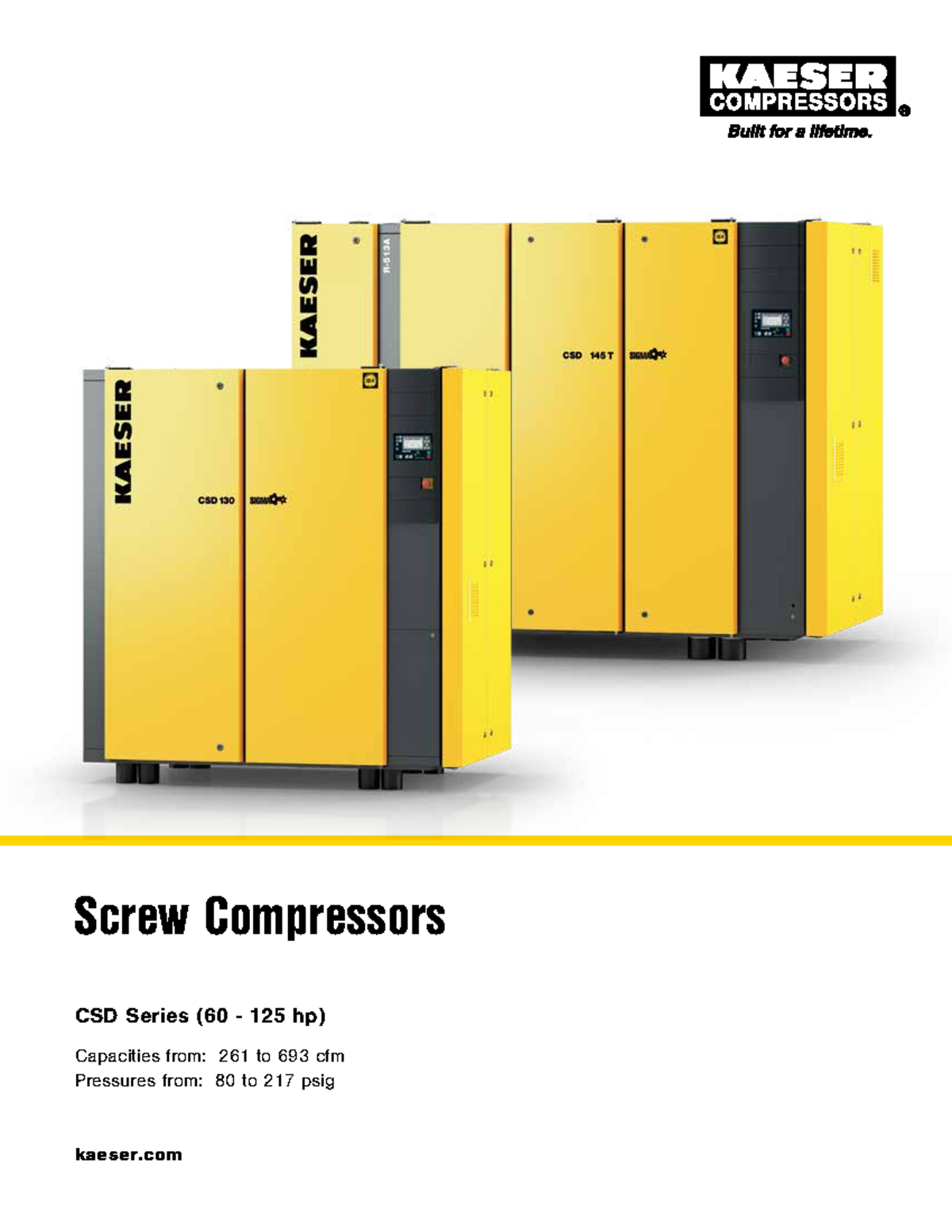 PDF Uscsd CSD Series 4-18-2023 164-160752 - ####### kaeser CSD Series ...